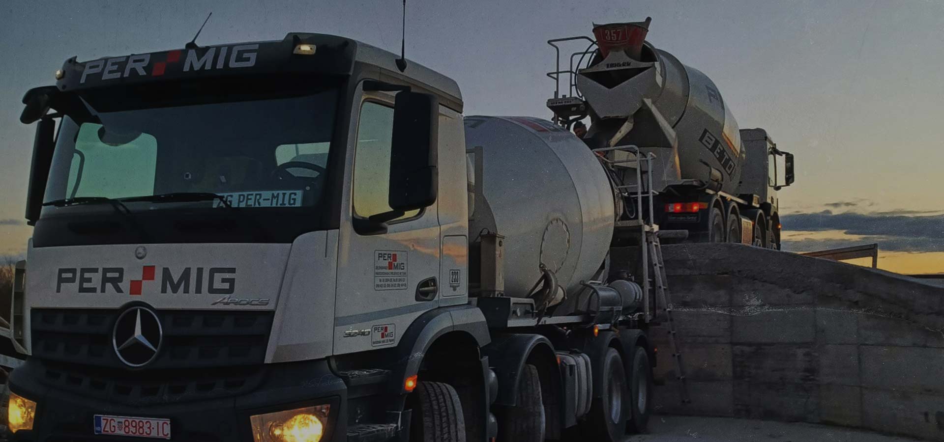 PER MIG - Proizvodnja, transport i ugradnja betona